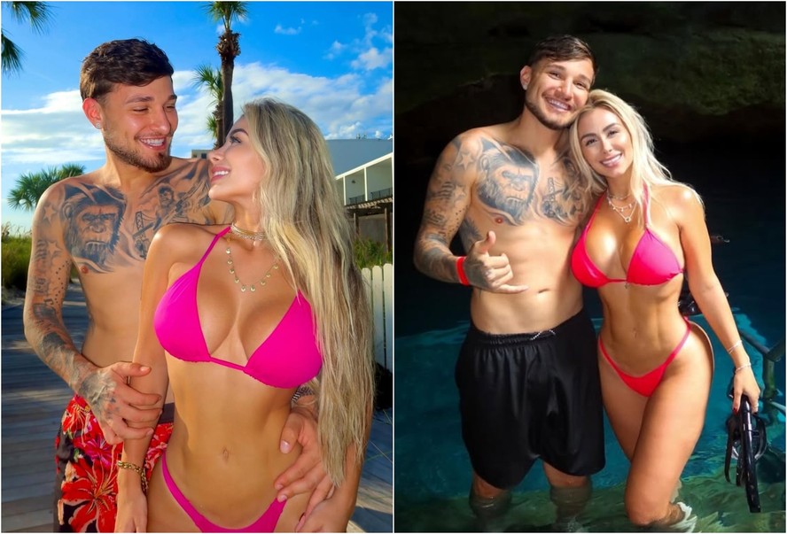 Namorada se declara a MC Gui: 'A gente quebra o pau, mas você é a minha ...