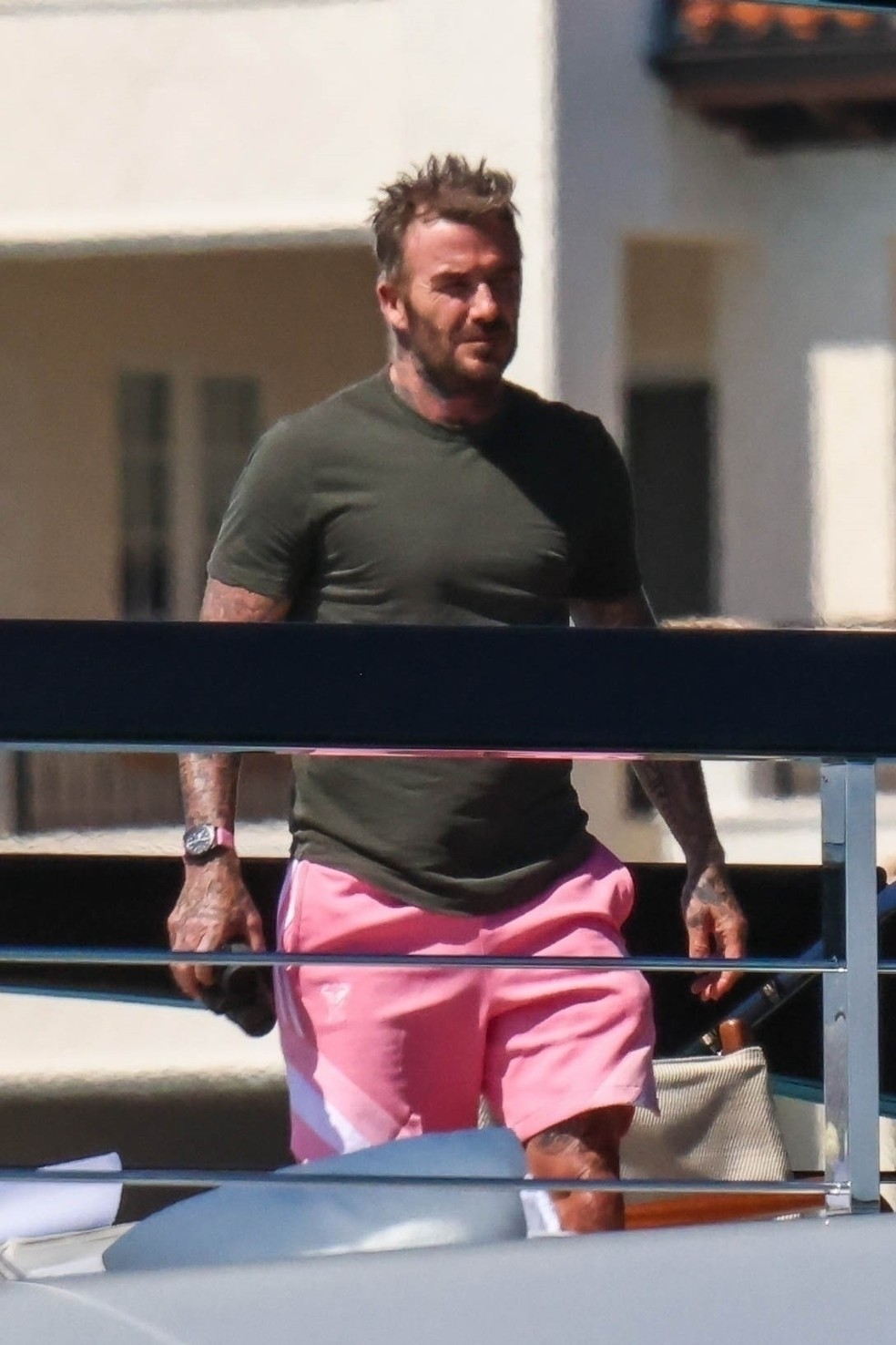 David Beckham e Victoria curtem dia em iate de luxo em meio a rumores ...