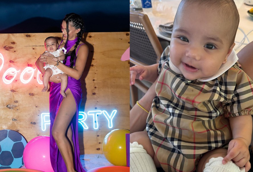 Bruna Biancardi comemora quatro meses de Mavie e se derrete ...