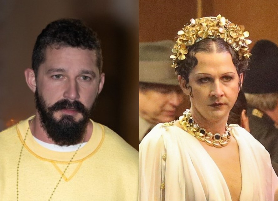 Shia LaBeouf surge irreconhecível durante as gravações do filme ...