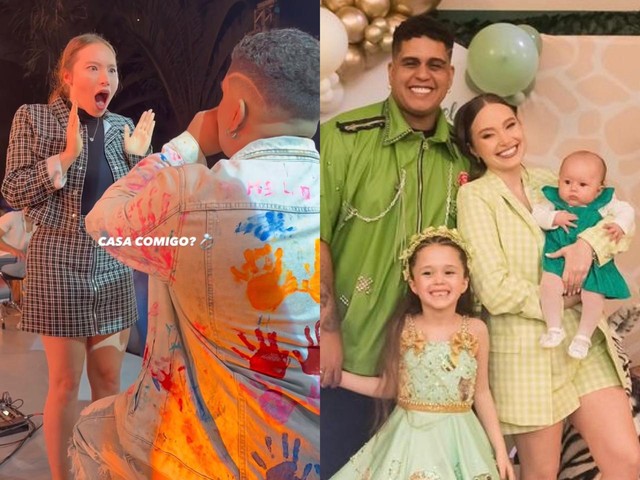 Gaab, filho de Rodriguinho, faz festão de casamento com Michelle Alveia ...