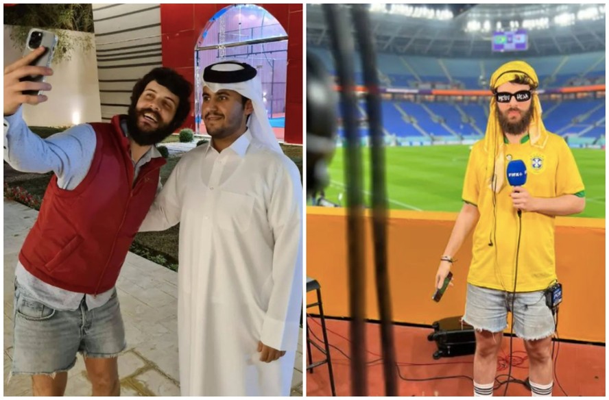 Diogo Defante diz que quase foi preso durante a Copa do Mundo do Catar