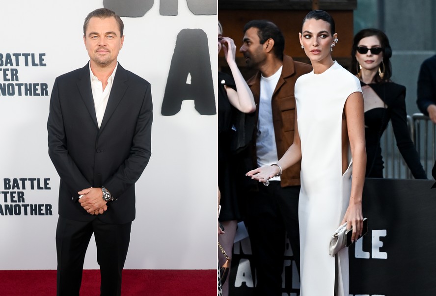Leonardo DiCaprio leva namorada de 27 anos para estreia de seu novo ...
