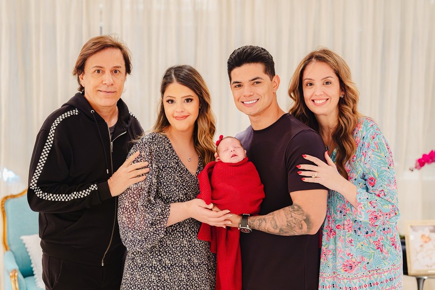 Maria Cavalcante e Cristiano Deyvid falam da rotina como pais e elogiam ...