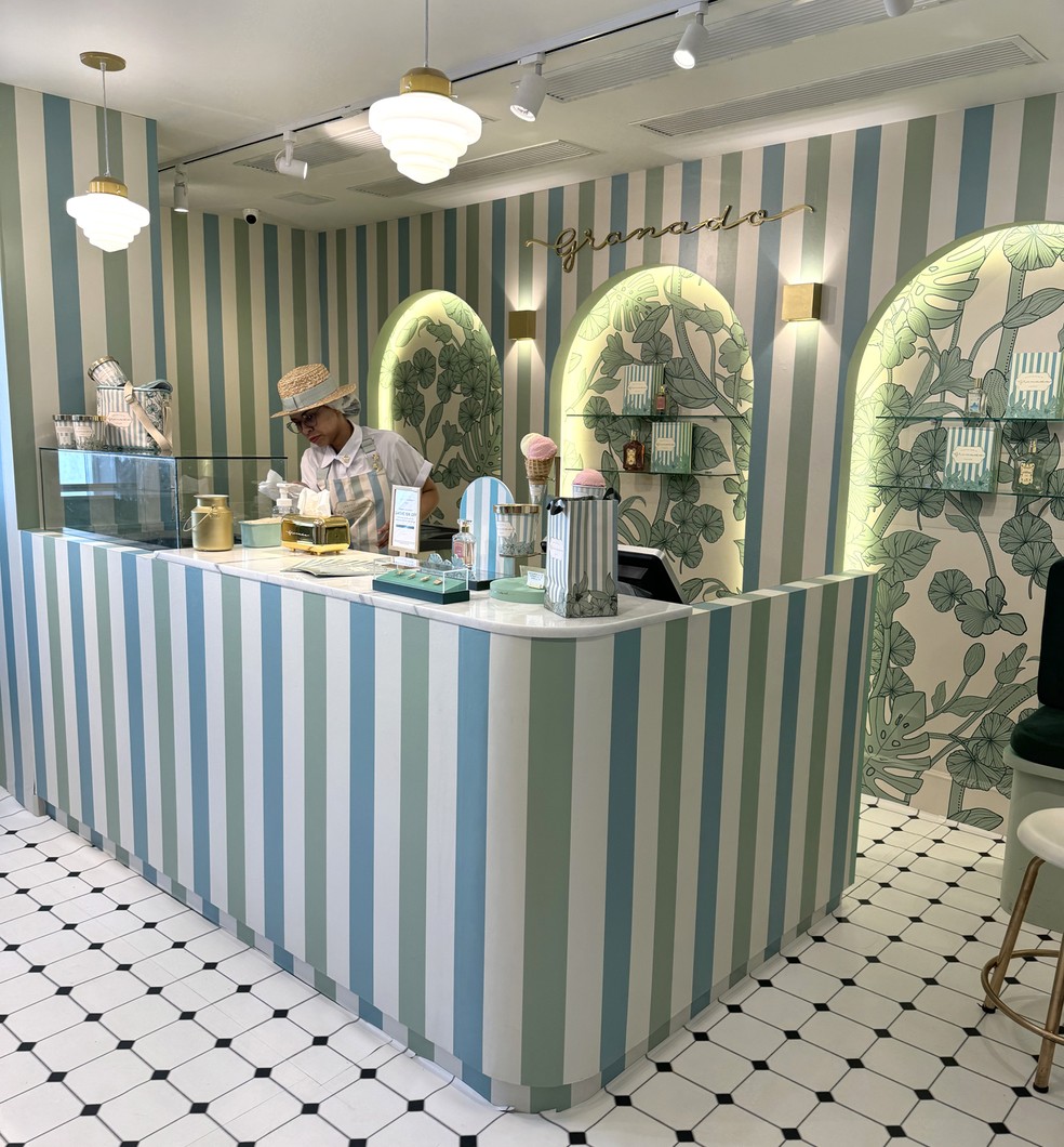 Granado abre sorveteria em São Paulo