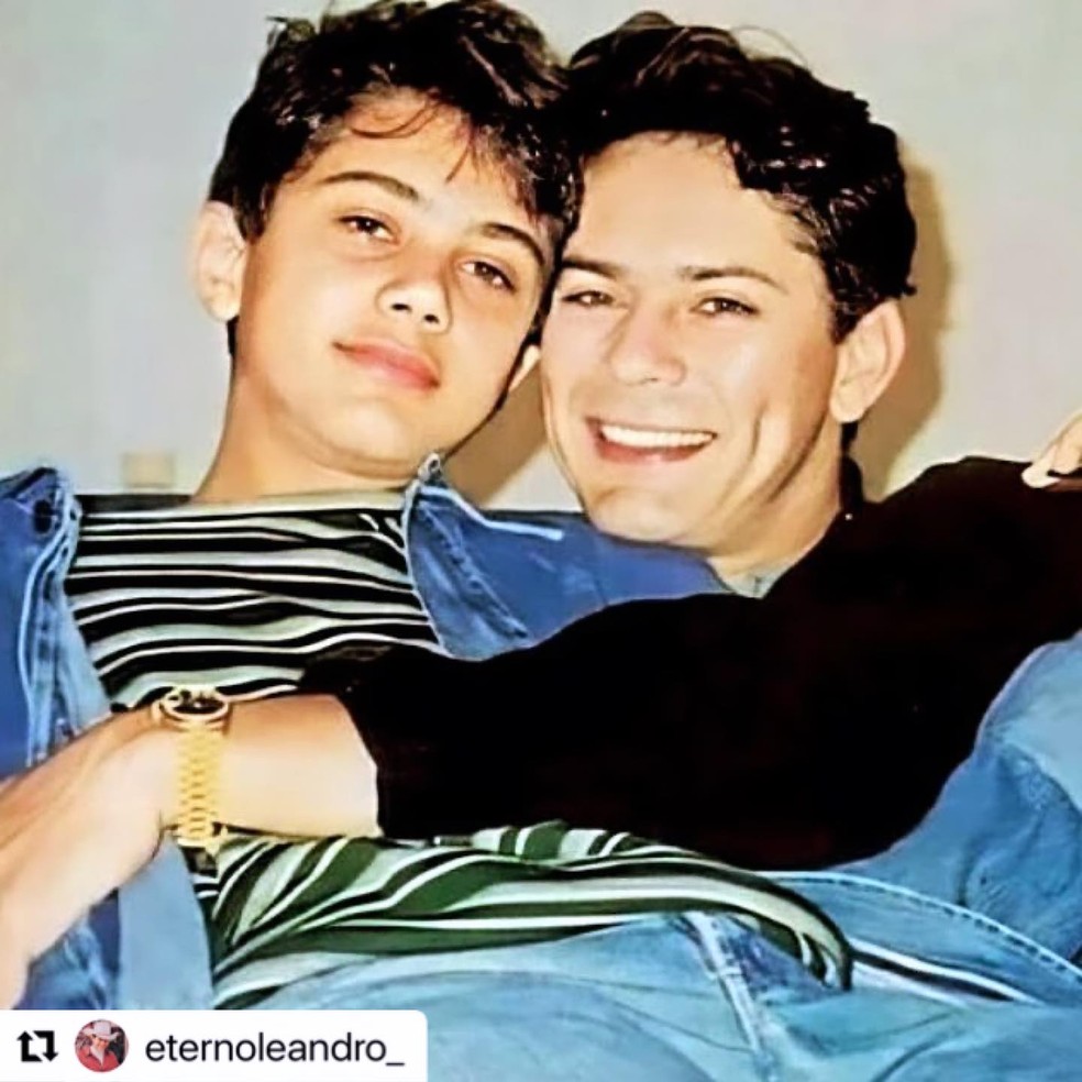 Filho de Leandro fala sobre falta do pai: 'Privilegiado ter vivido 13 ...