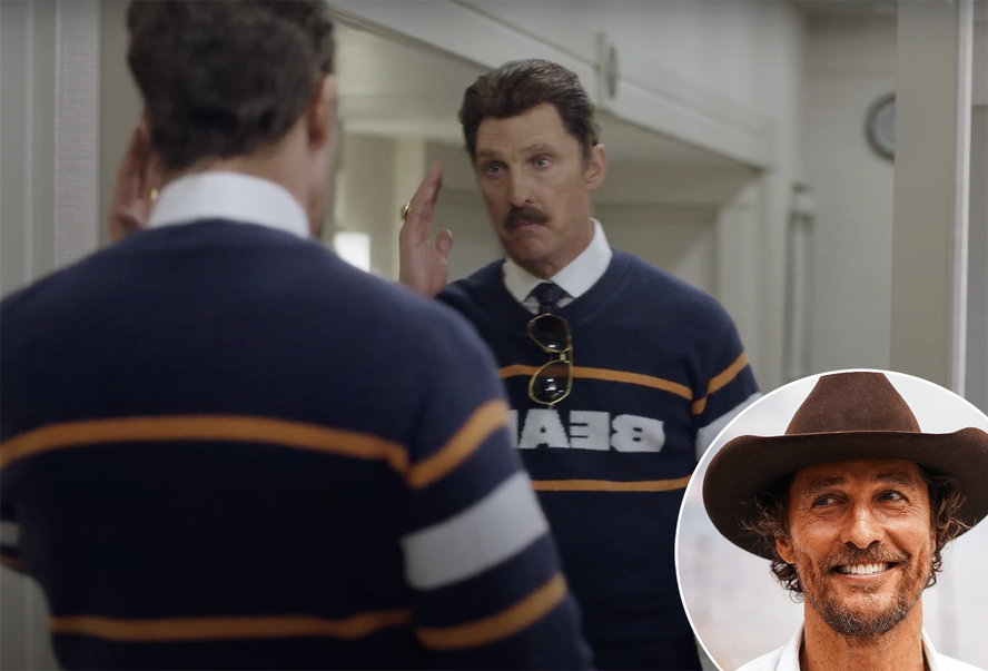 Matthew McConaughey aparece irreconhecível em comercial para o Super Bowl