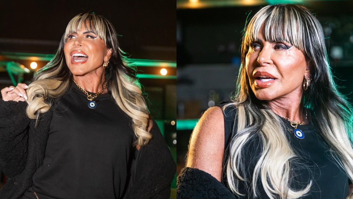 Gretchen estreia novo visual em gravação de clipe com WZ Beat