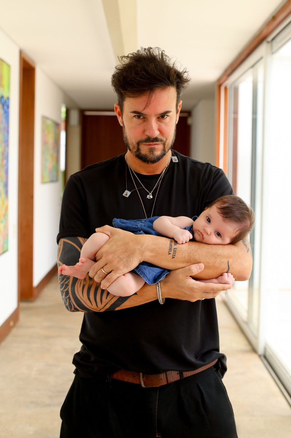 Paulo Vilhena sobre nascimento da filha: 'Foi o momento mais selvagem e ...