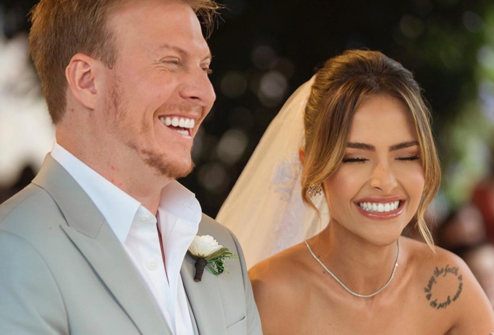 Gabi Luthai anuncia que está grávida de primeiro filho com Teo Teló