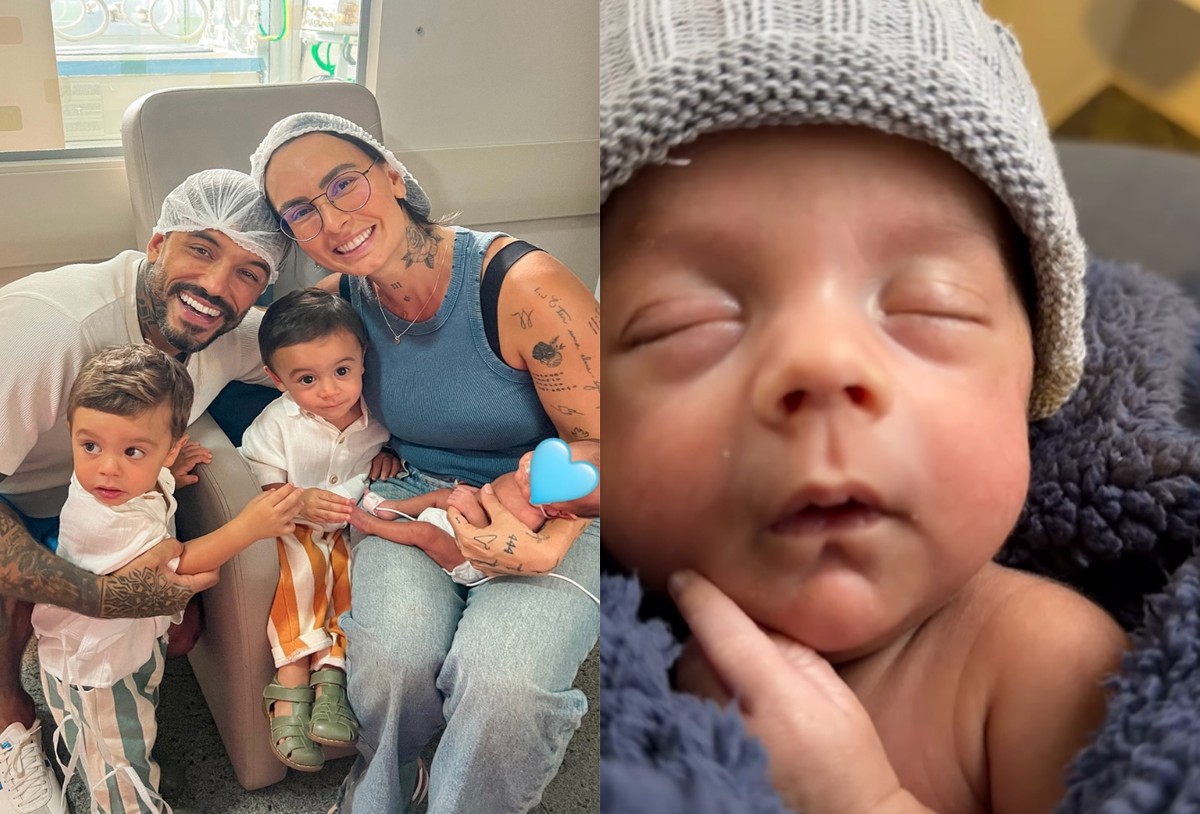 Clara Maia mostra o rostinho do filho prematuro: 'Deus não faz milagre pela metade'