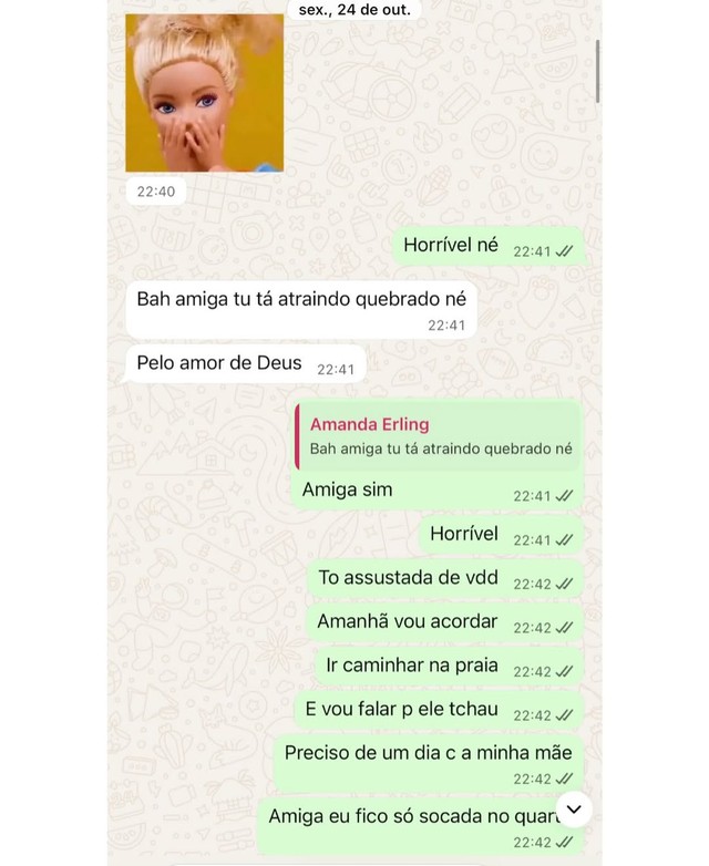 Ex de Dado Dolabella, Marcela Tomaszewski divulga prints e diz que ...