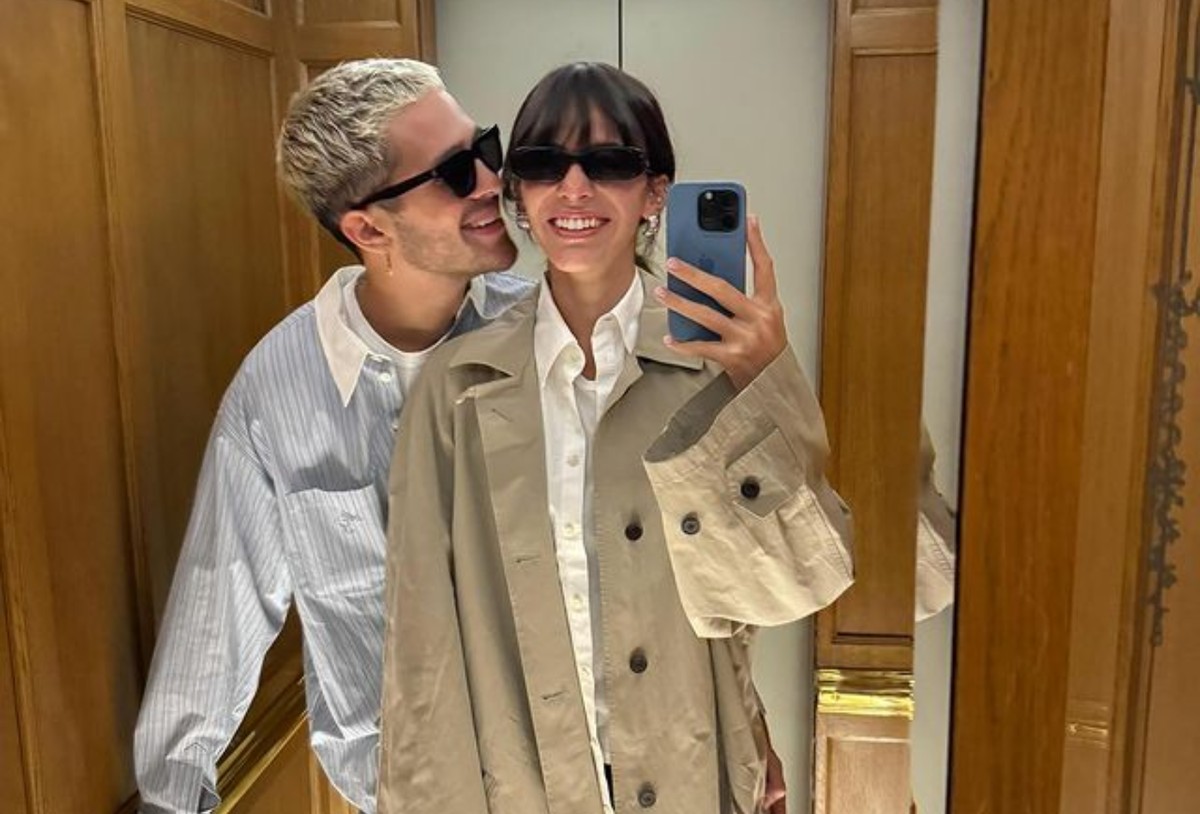 João Guilherme e Bruna Marquezine fazem chamada de vídeo com os 'filhos'