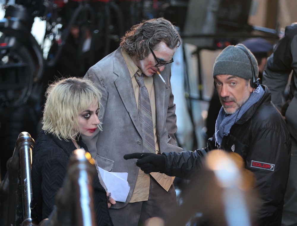 Fotos: Lady Gaga e Joaquin Phoenix gravam sequência de 'Coringa' em ...