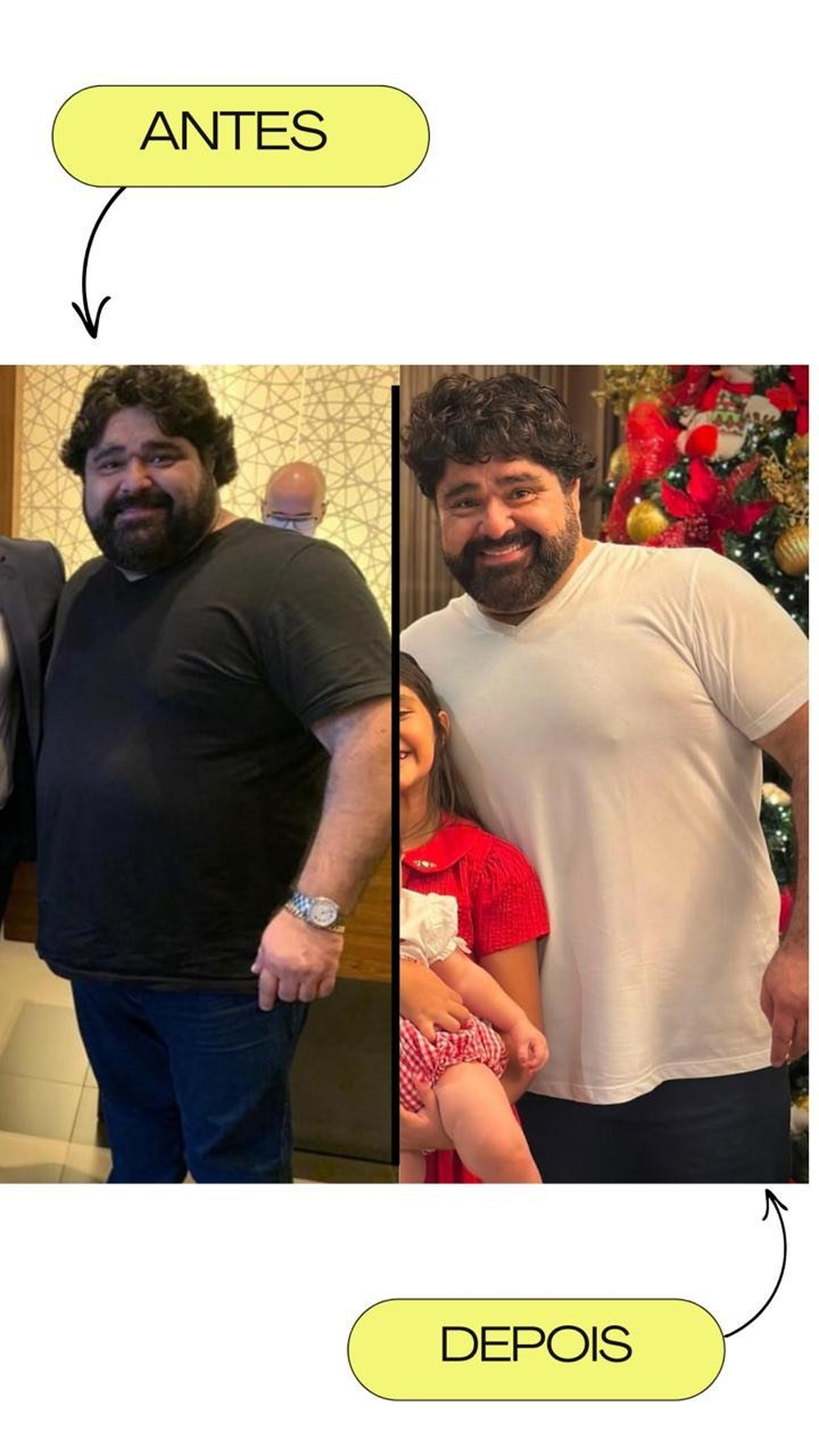 Fabiano, da dupla com Cesar Menotti, perde 40kg: 'Minha mulher mandou'