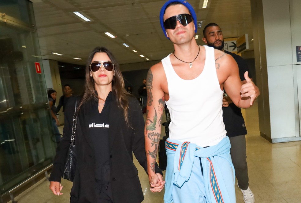 Luan Santana e Jade Magalhães aparecem juntos pela primeira vez após ...