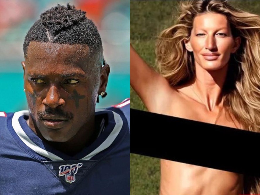Rival provoca Tom Brady com foto falsa de Gisele Bündchen nua, diz site