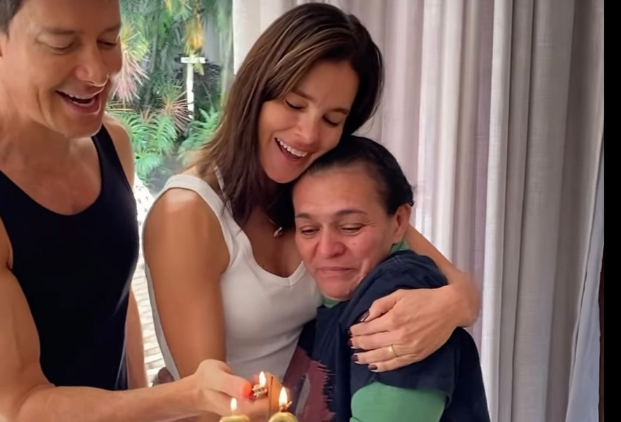 Rodrigo Faro e Vera Viel emocionam funcionária com surpresa de ...