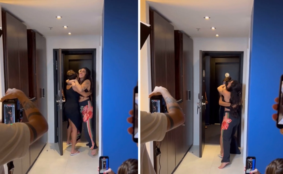 Eliminada do BBB 24, Giovanna recebe visita de Pitel: 'Resgate da última gnomete'