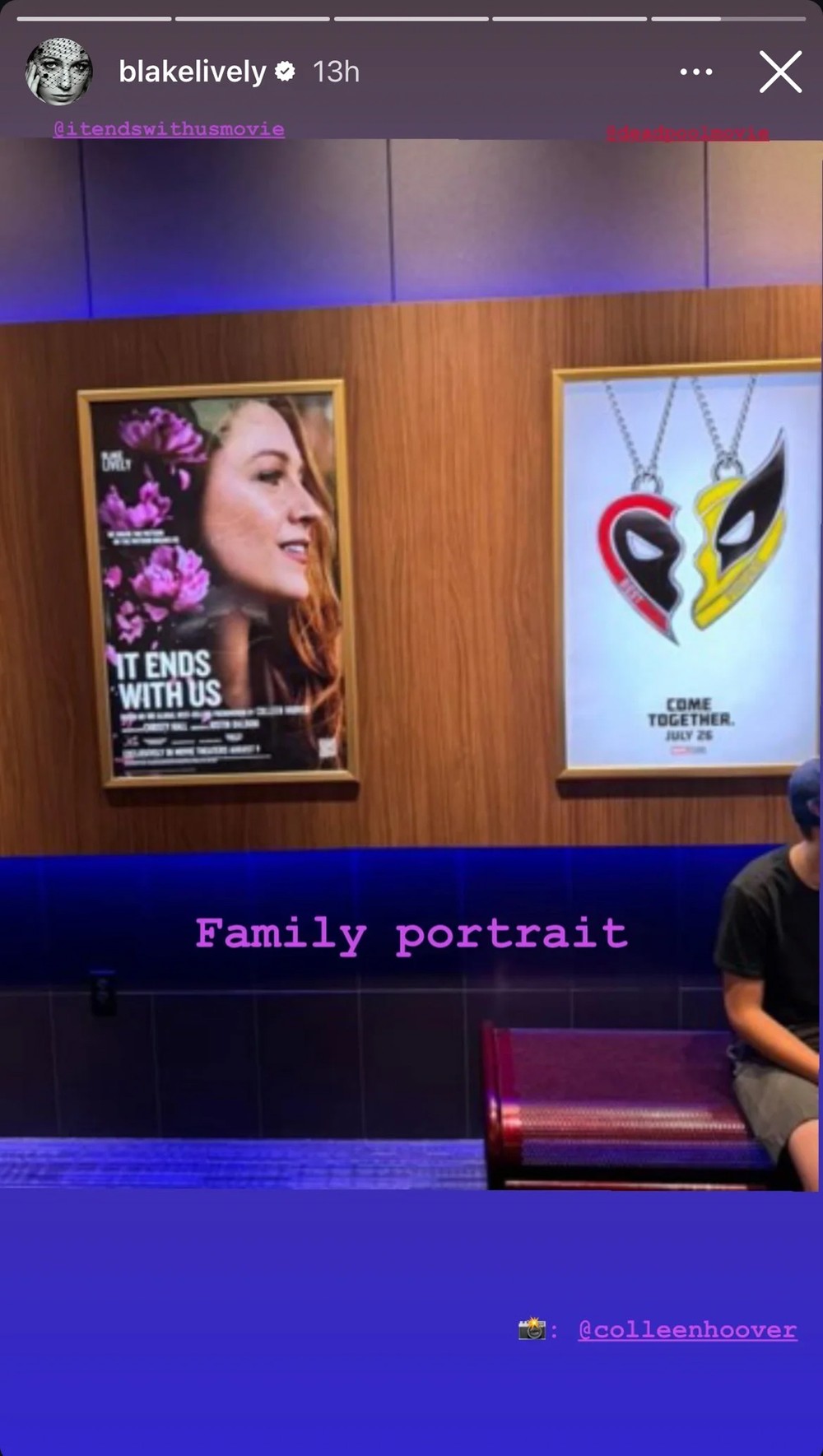 Blake Lively posta 'retrato de família' divertido com Ryan Reynolds