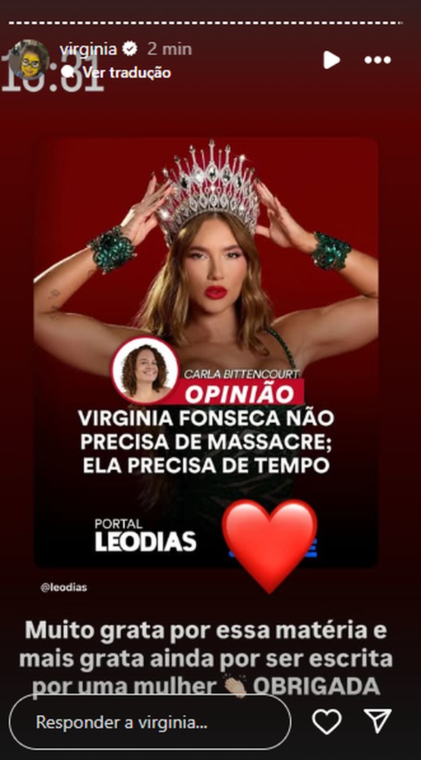 Virginia Fonseca reage às críticas após vídeo sambando viralizar ...