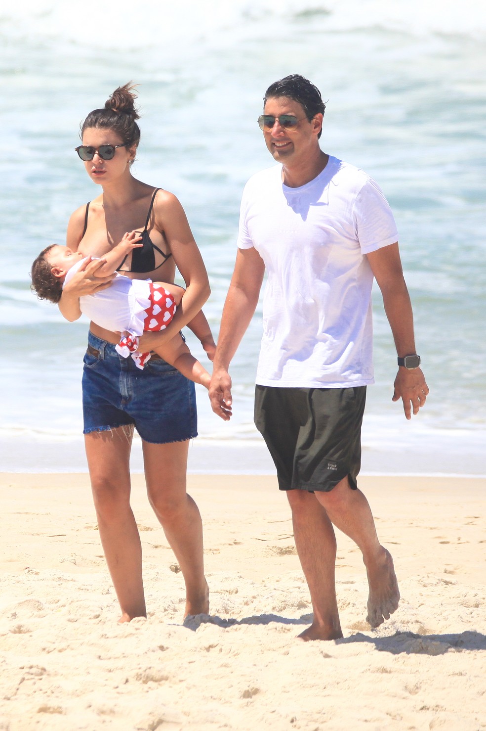 Bruno De Luca retoma rotina após acidente de Kayky Brito e curte praia ...