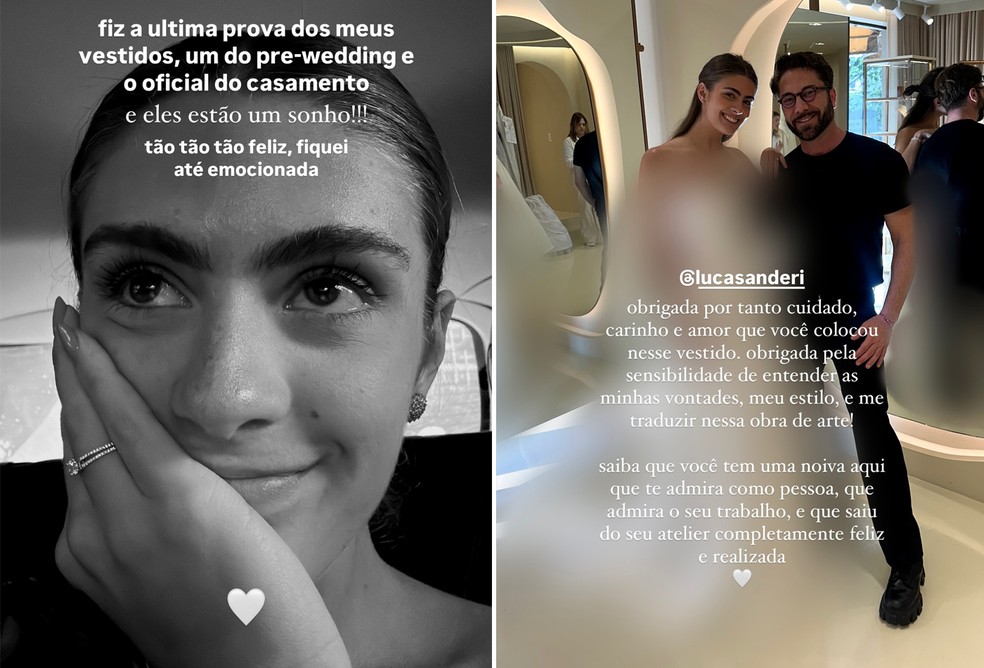 Luma Cesar, filha de Cesar Filho e Elaine Mickely, dá spoiler do seu ...