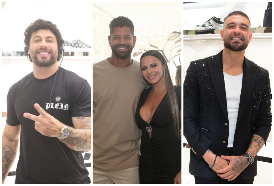 Famosos prestigiam evento de moda no Rio de Janeiro