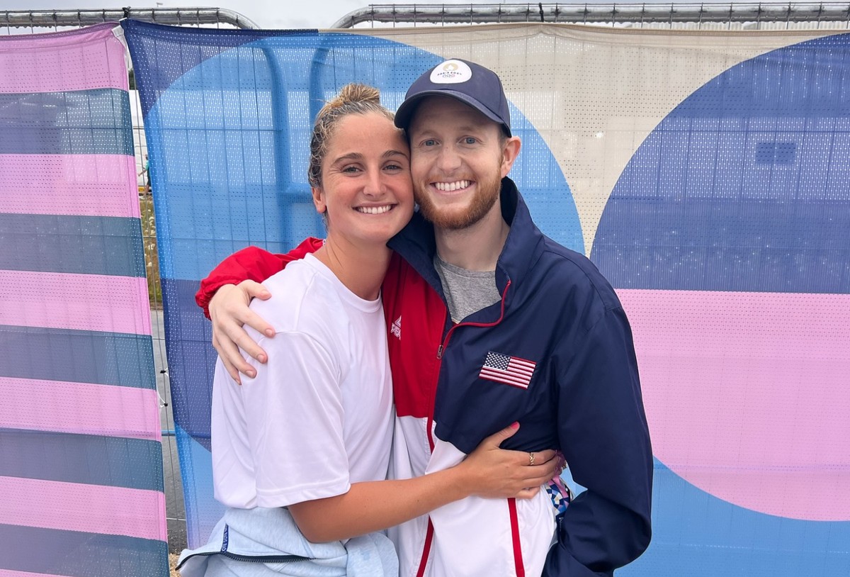 Com câncer raro, marido de atleta viaja até Paris para apoiá-la nas ...