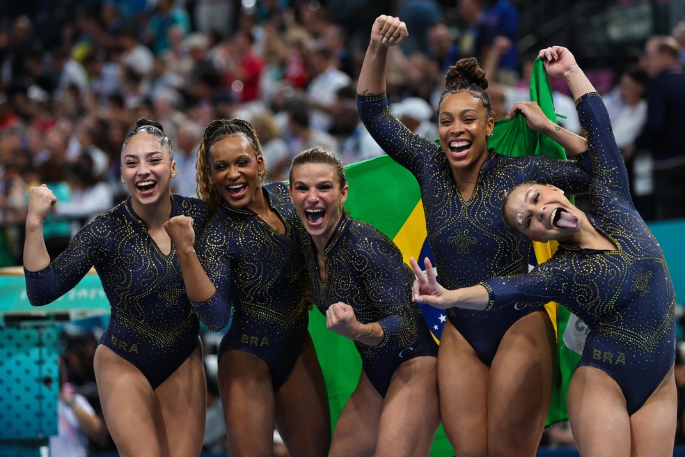 Olimpíadas 2024: Rebeca Andrade e Flavia Saraiva são melhores amigas e ...
