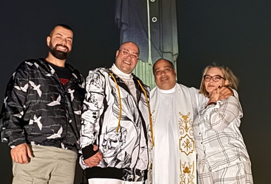 Família de Silvio Santos prestigia homenagem do Cristo Redentor ao ...