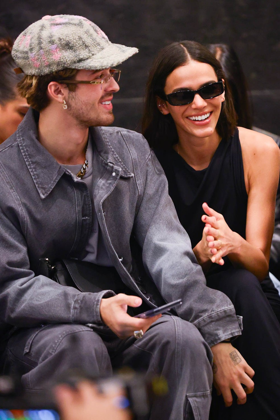 Sasha traz para passarela de desfile look usado por Bruna Marquezine