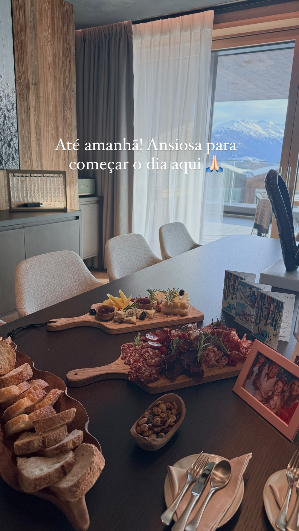 Roberto Justus e Ana Paula Siebert se hospedam em resort de esqui com ...