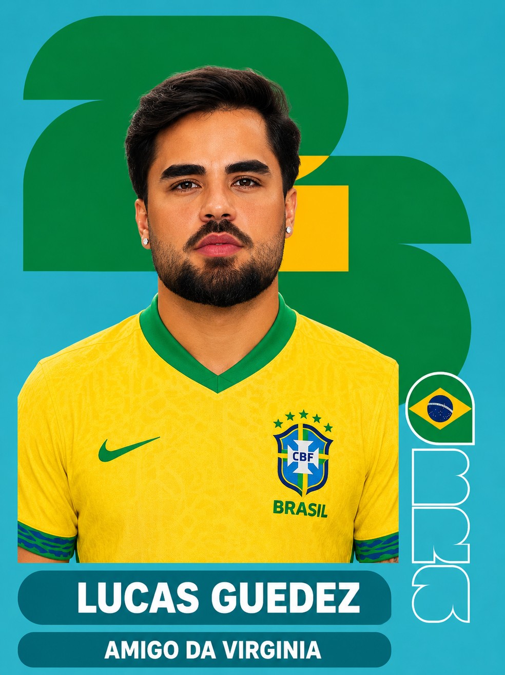 De Zé Felipe a Lucas Guedez: quem entraria no álbum da Copa da Virginia?