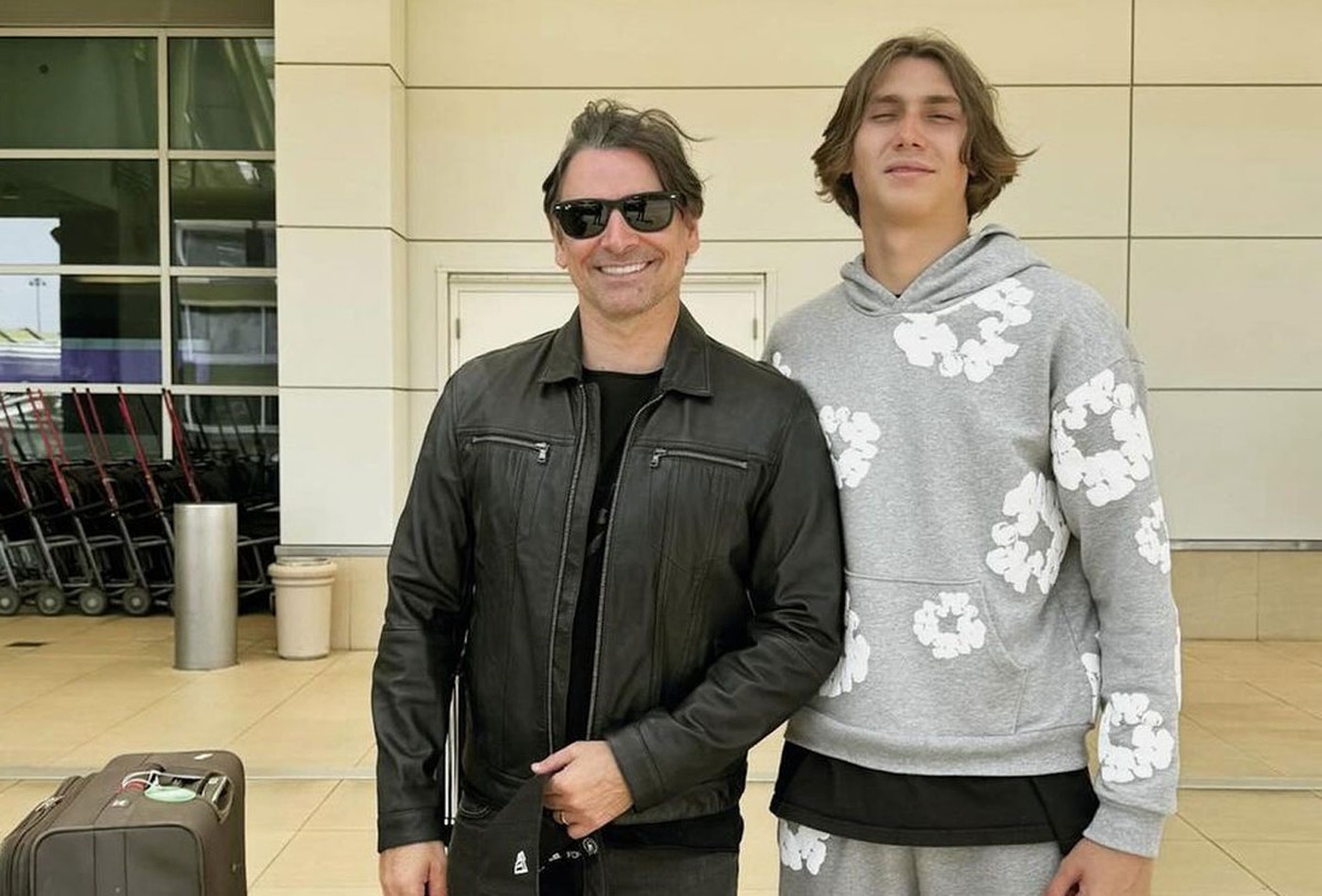 Murilo Rosa impressiona fãs ao mostrar filho adolescente: 'Gigante'