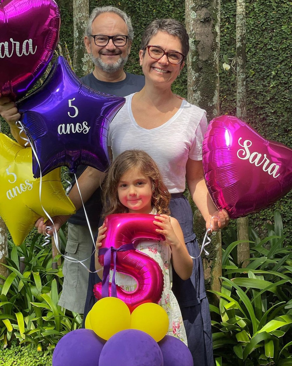 Sandra Annenberg surpreende web com clique raro ao lado da neta, Sara