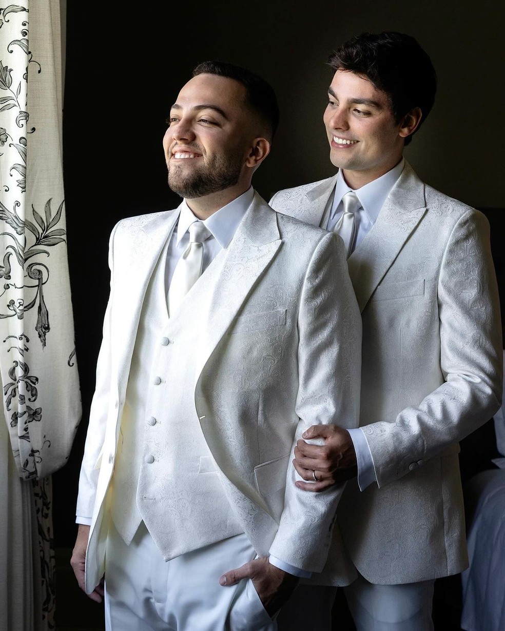 Lucas Rangel e Lucas Bley se casam no Palácio Tangará, em São Paulo ...