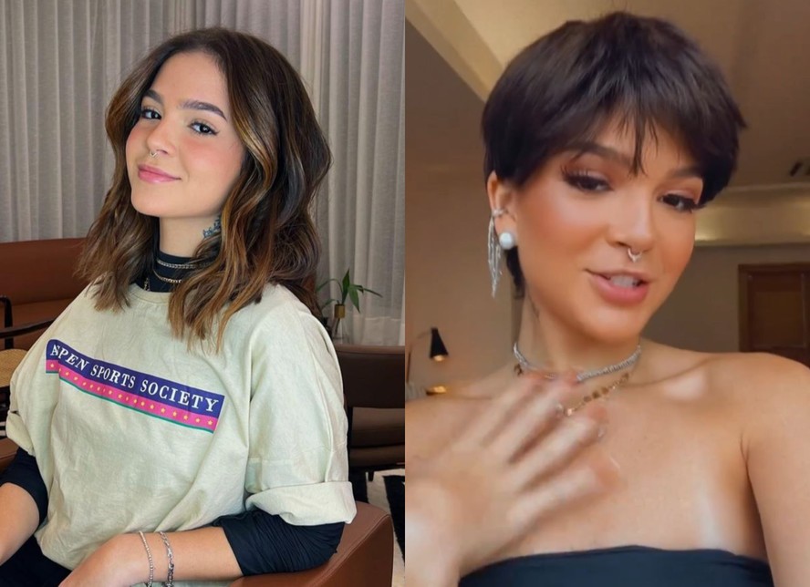 Mel Maia usa peruca de cabelo curtinho, e brinca: 'Para me ajudar na ...