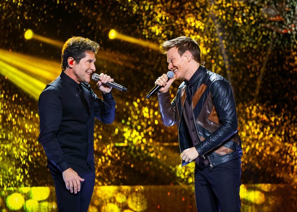 Daniel emociona público ao cantar com a filha de João Paulo em gravação ...