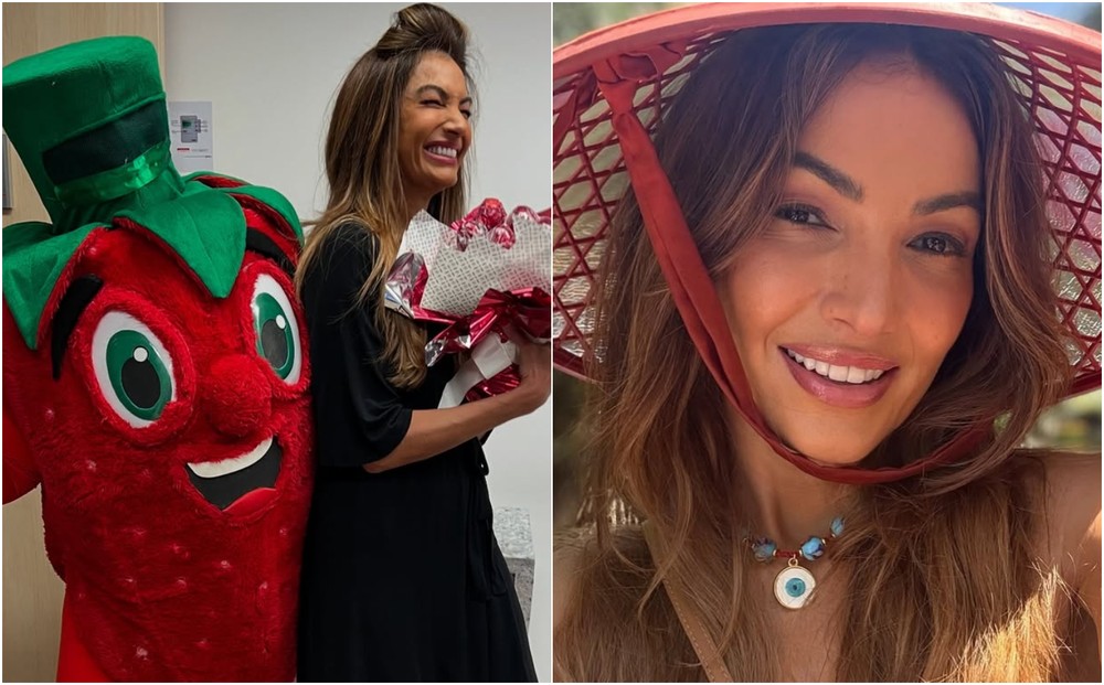Patrícia Poeta faz retrospectiva de julho com fotos das férias e ao ...