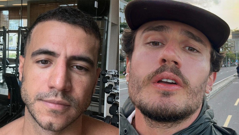 Ex-BBBs Matheus Lisboa e Alan Possamai mostram corpos sarados: 'Não ...