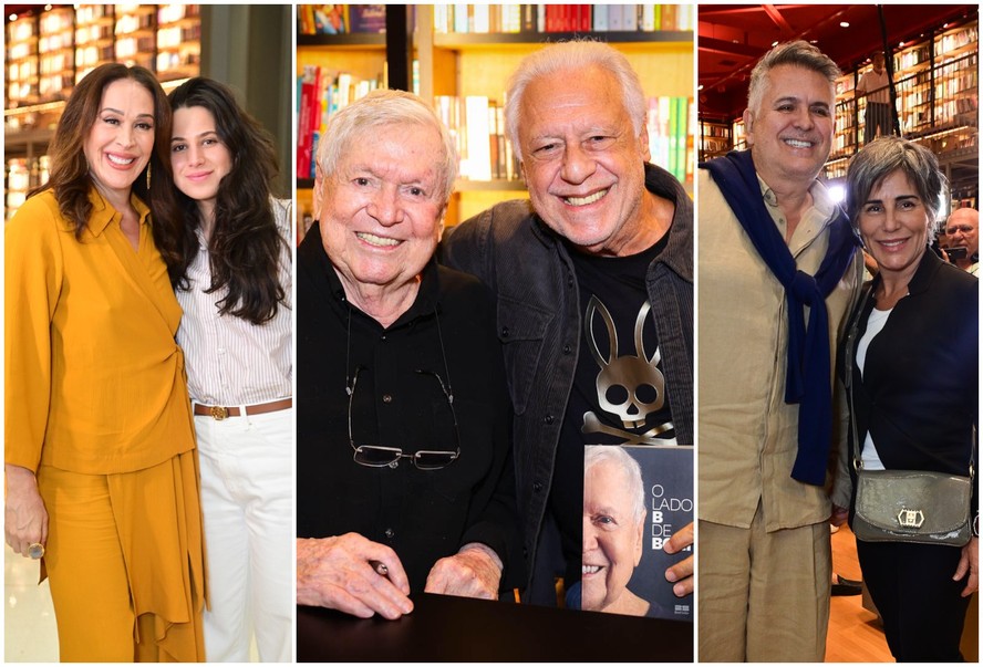 Boni reúne timaço de famosos em lançamento de livro