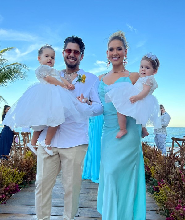 Virginia impressiona com palco gigante para aniversário de Maria Flor