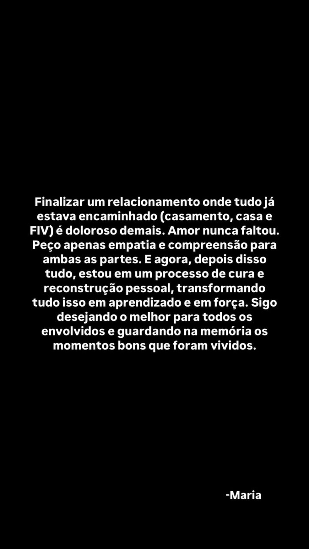 Após fim de noivado com Yasmin Santos, Maria Venture revela que estava ...