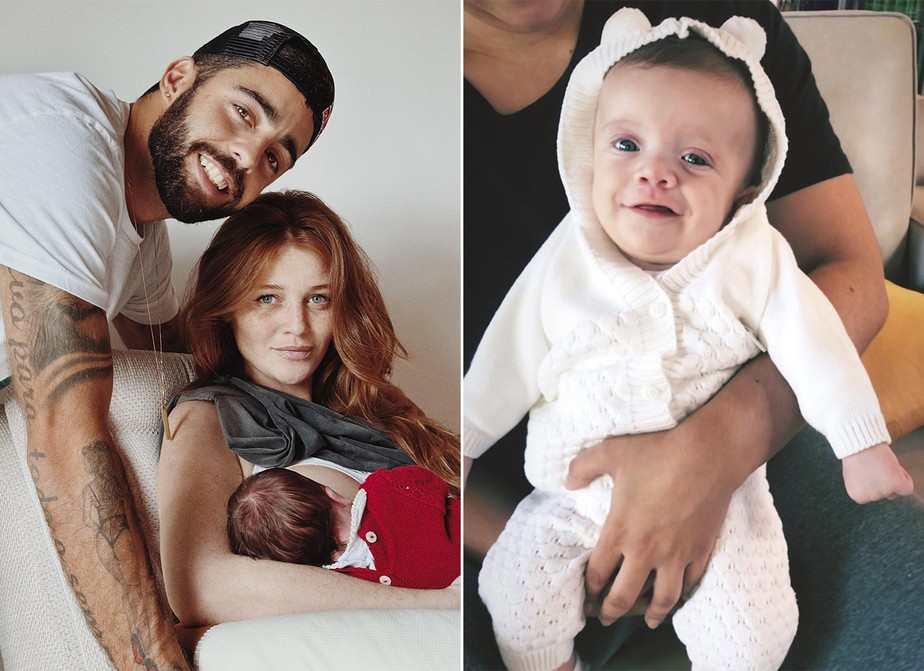 Cintia Dicker baba ao mostrar aero look de Aurora na web