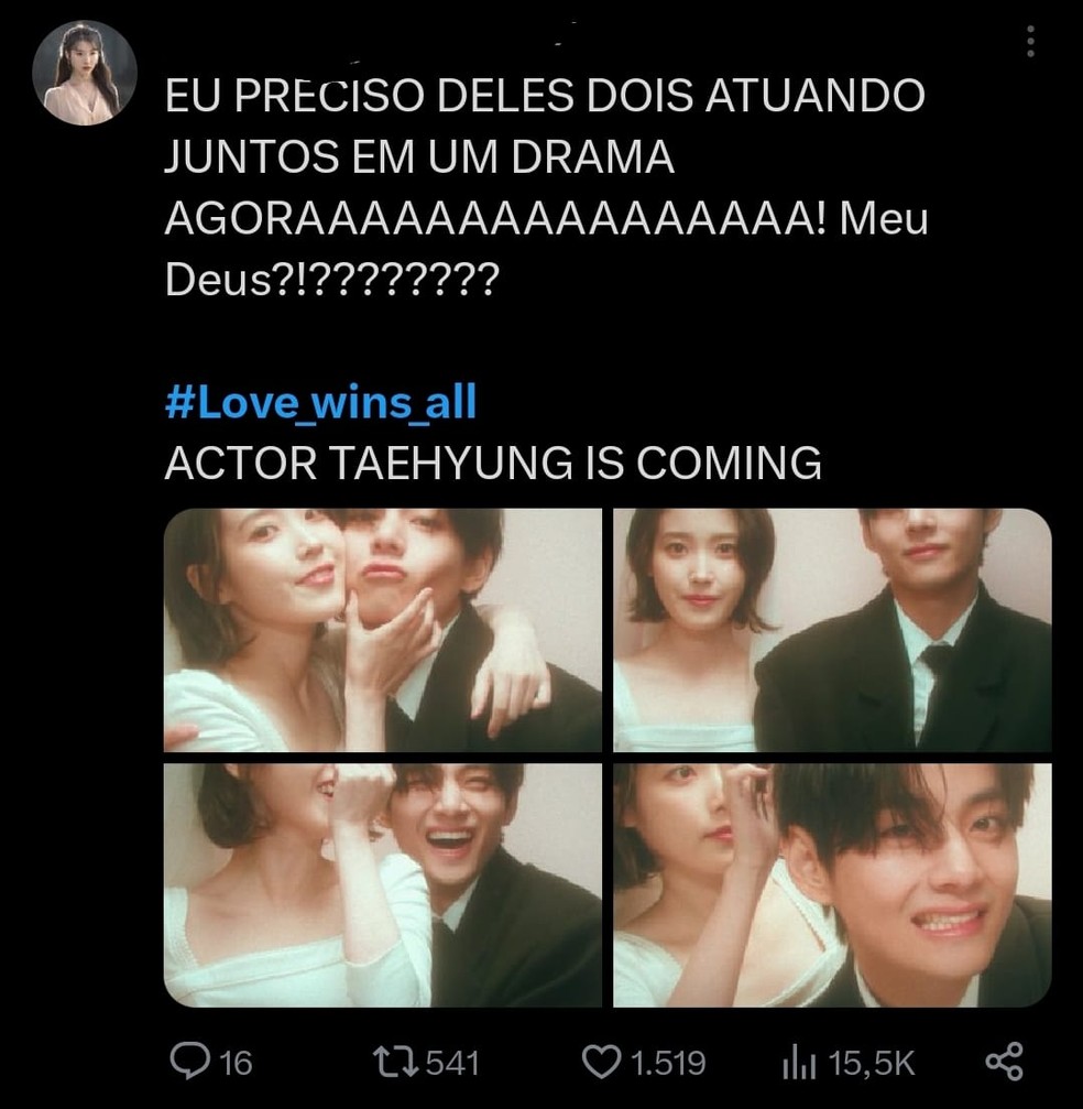 IU lança MV de 'Love wins all' com participação de V, do BTS, e ...