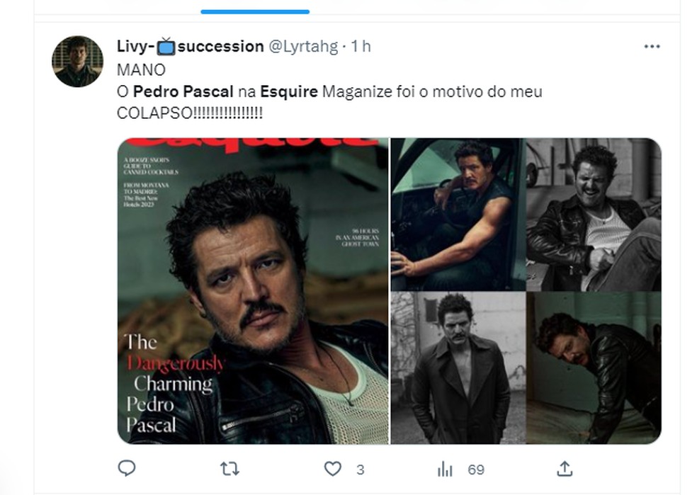 Pedro Pascal, de 'The Last of Us' e 'Mandalorian', leva fãs à loucura ...