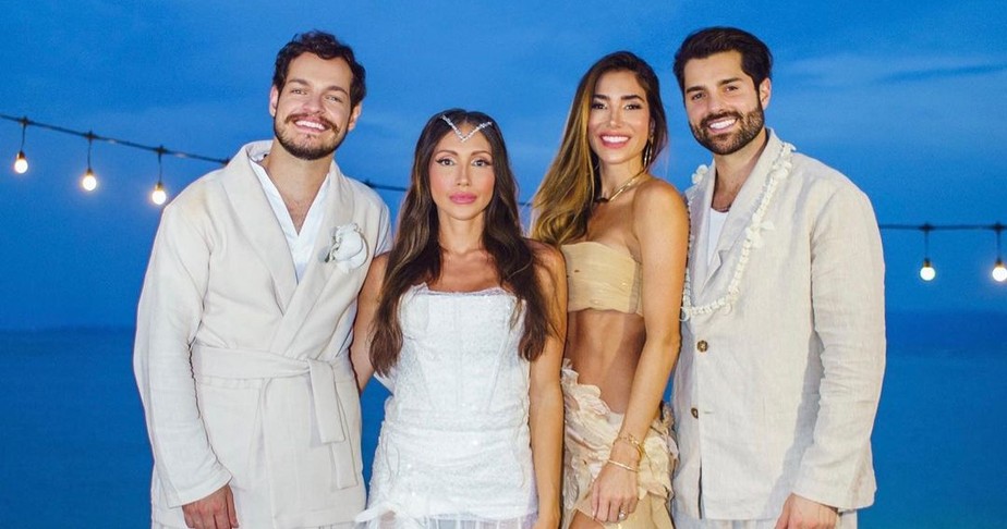 Alok posta beijão em Romana Novais após polêmica sobre o look dela no ...