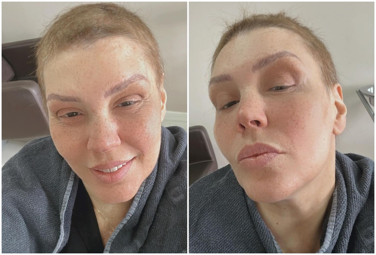 Simony se impressiona com tamanho dos cabelos um ano após fim de ...