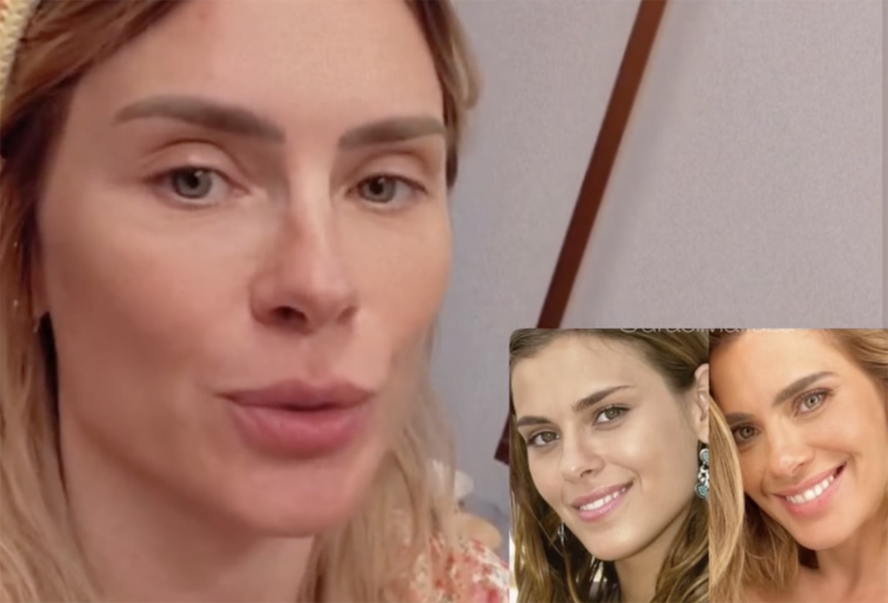 Carolina Dieckmann surpreende ao fazer antes e depois com 23 e 46 anos